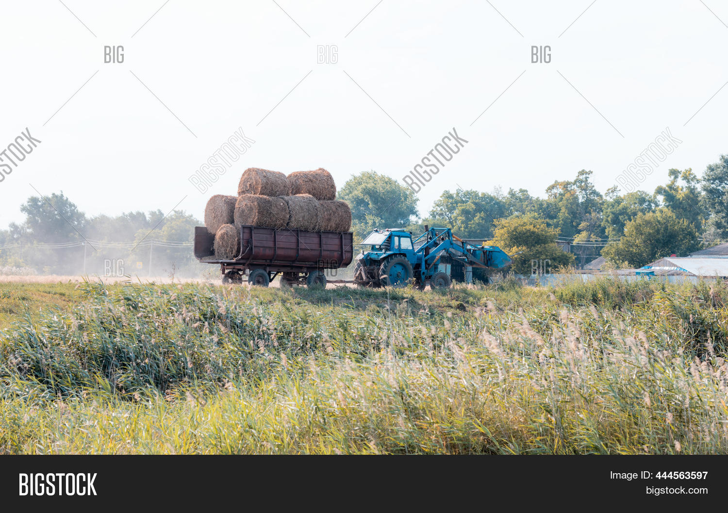 Tractor Village Image & Photo (Free Trial) | Bigstock