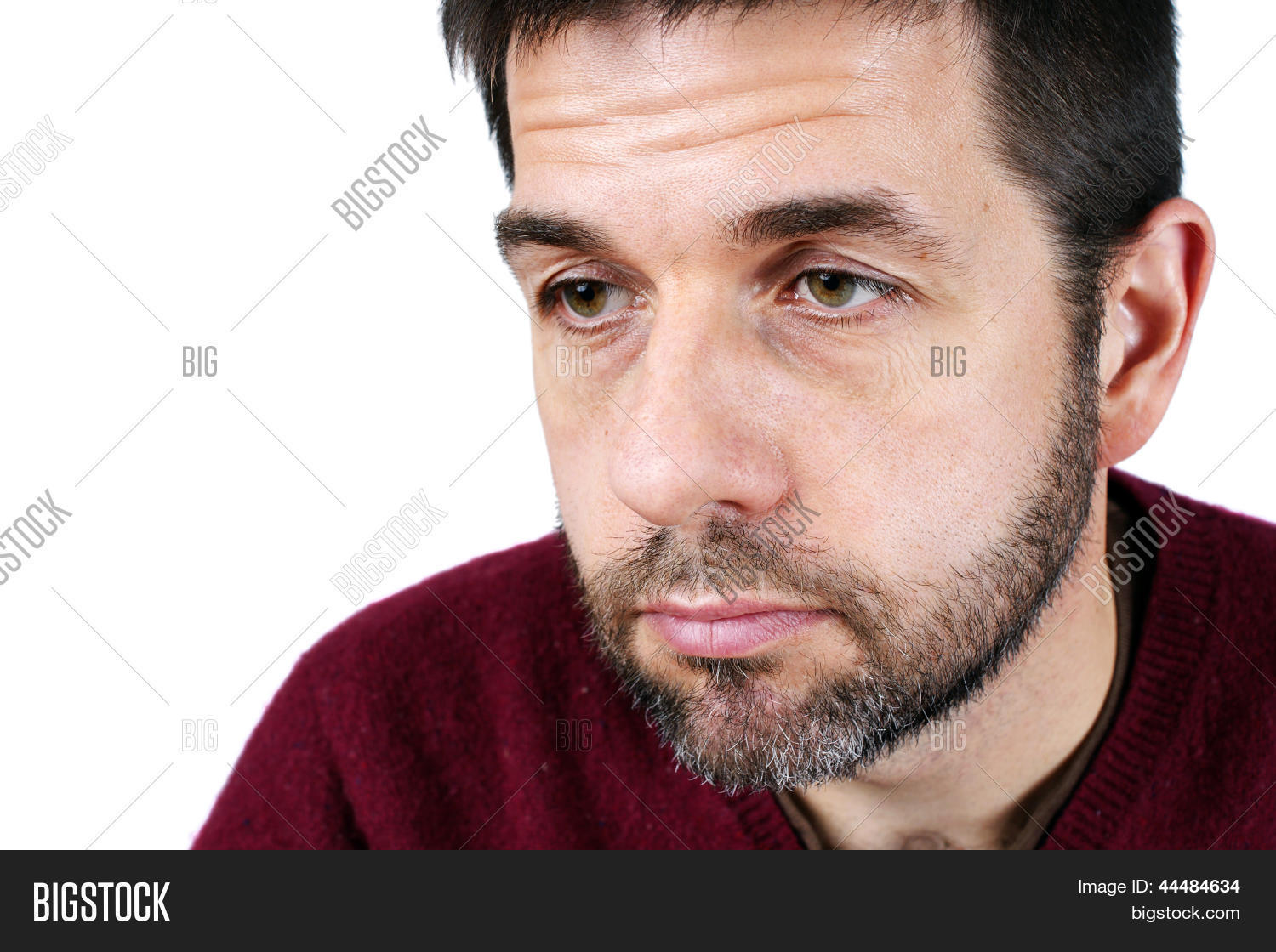 Portrait Man Looking Image & Photo (Free Trial) | Bigstock