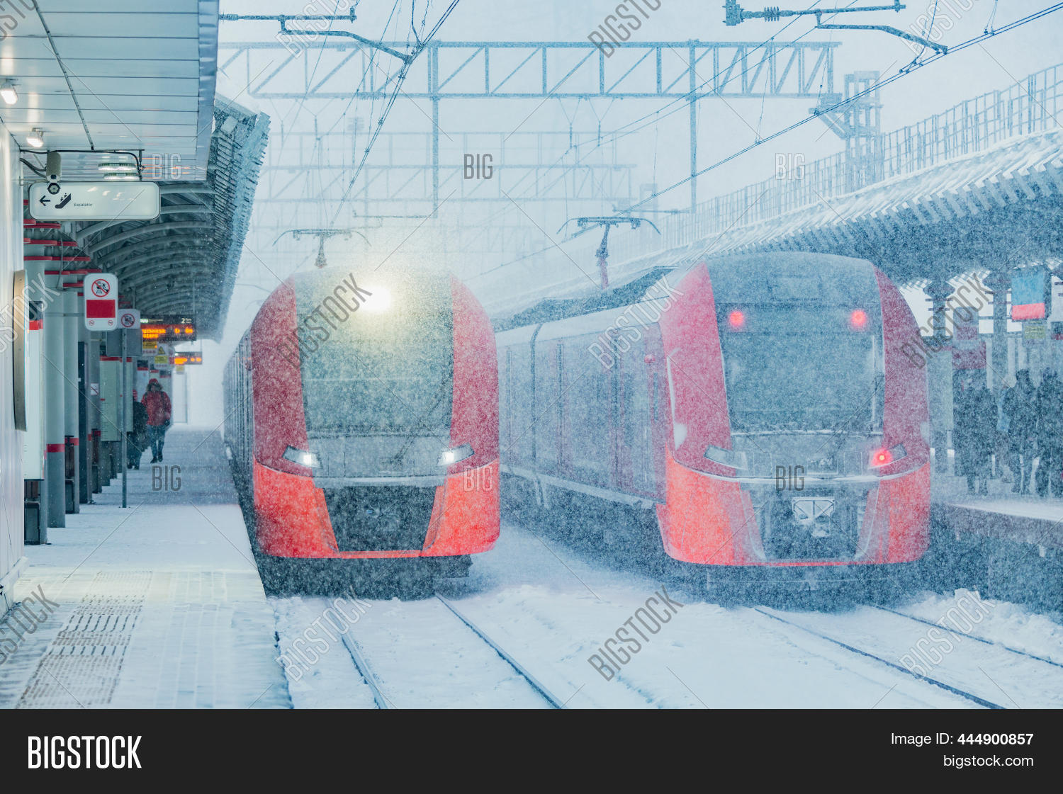Highspeed Trains Stand Image & Photo (Free Trial) | Bigstock