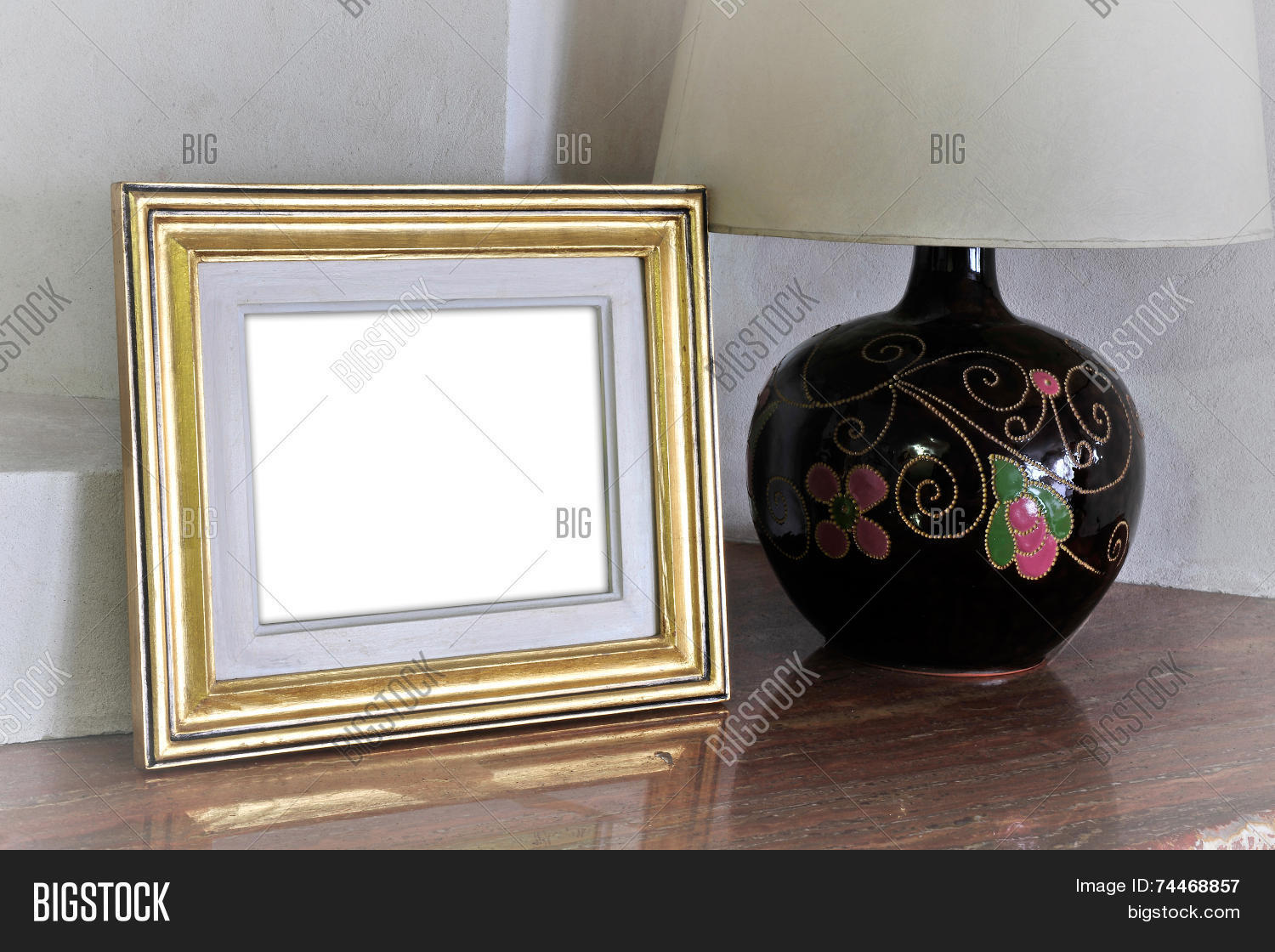 Blank Picture Frame On Image & Photo (Free Trial) | Bigstock