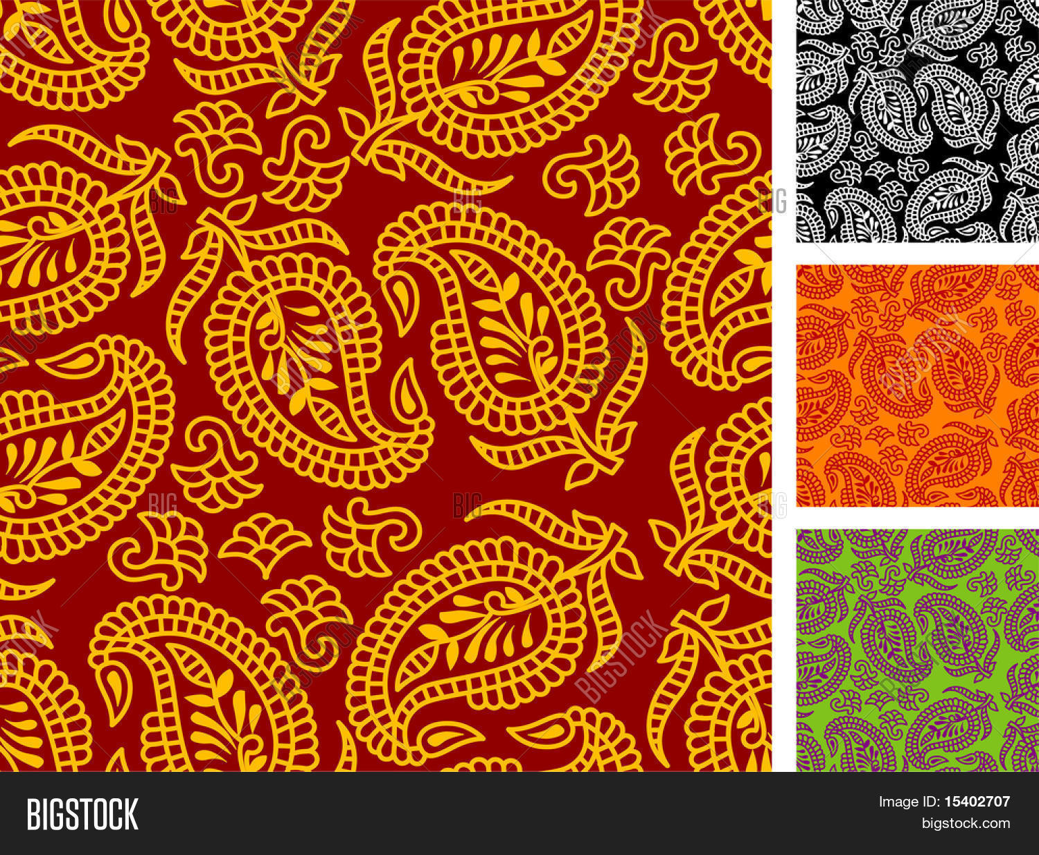 Indian Seamless. Vector & Photo (Free Trial) | Bigstock