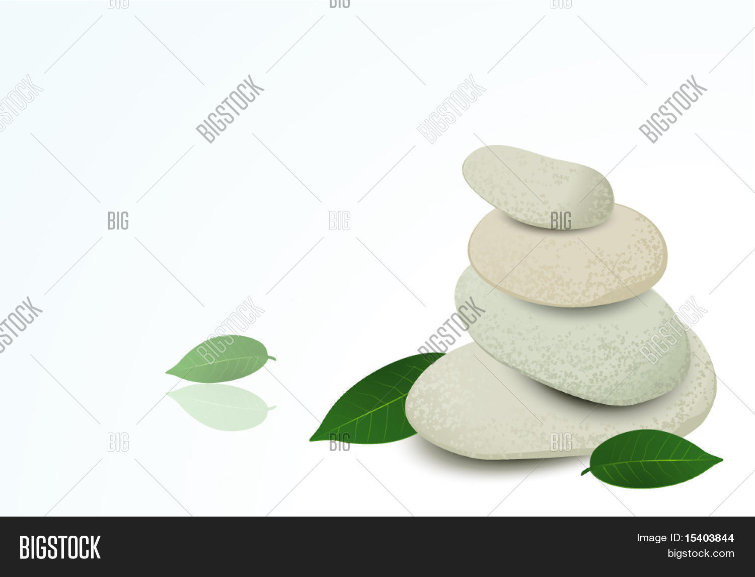 Stacked Spa Stones. Vector & Photo (Free Trial) | Bigstock