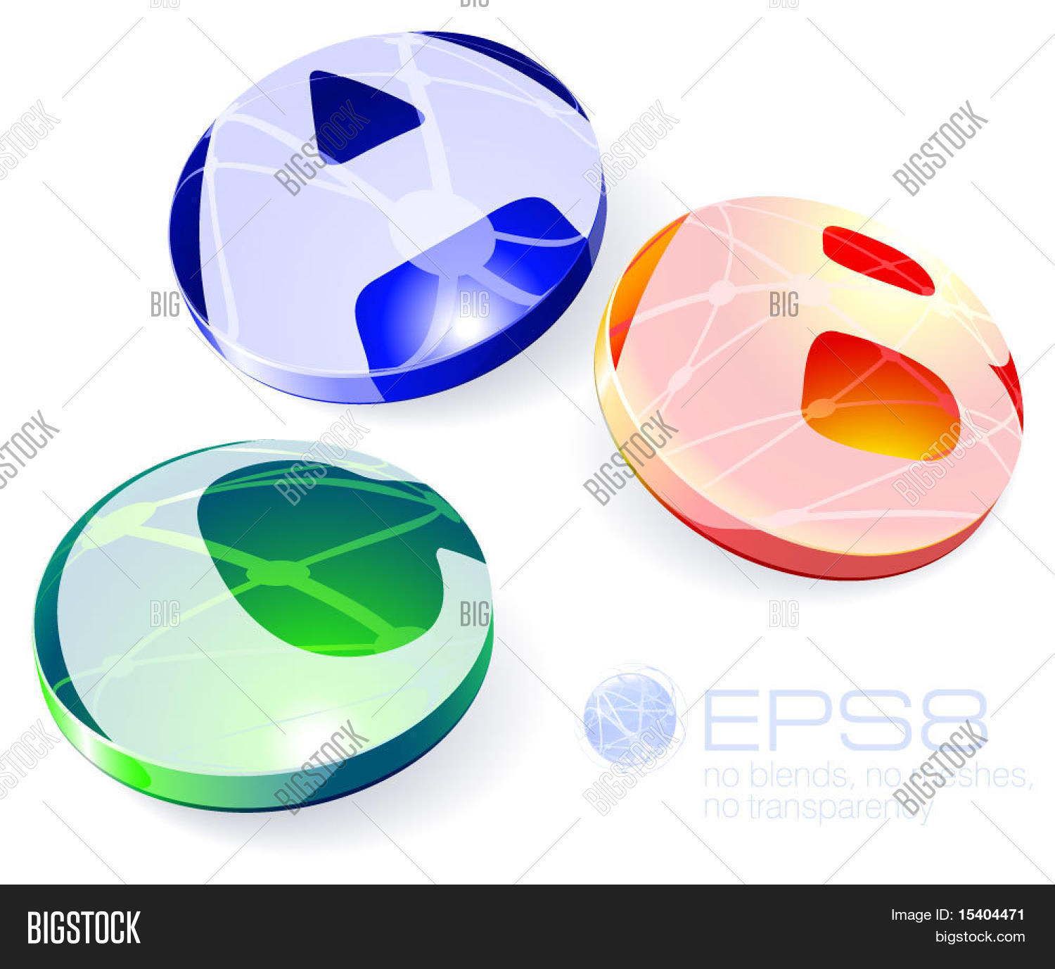 Glossy Spheres ABC. Vector & Photo (Free Trial) | Bigstock