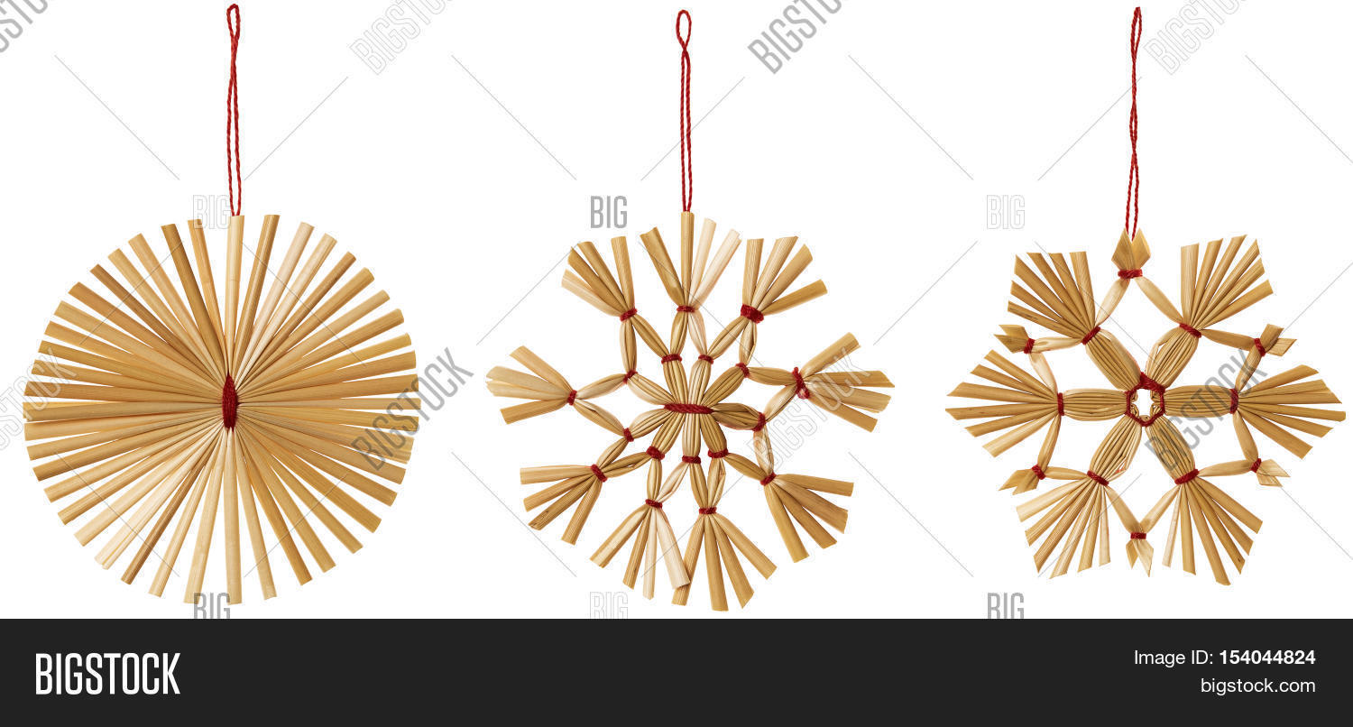 Straw Snowflake Image & Photo (Free Trial) | Bigstock