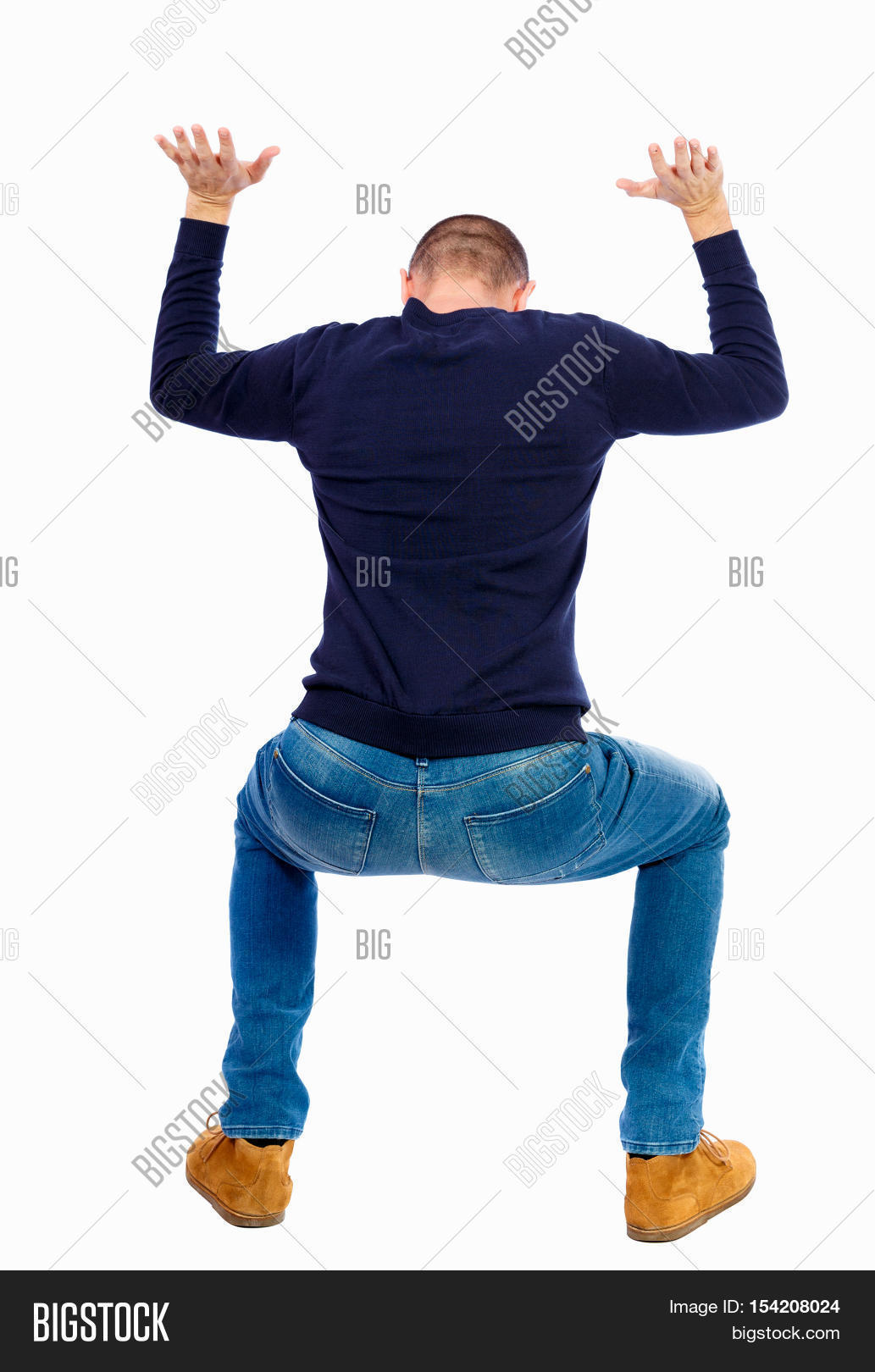 Back View. Man Image & Photo (Free Trial) | Bigstock