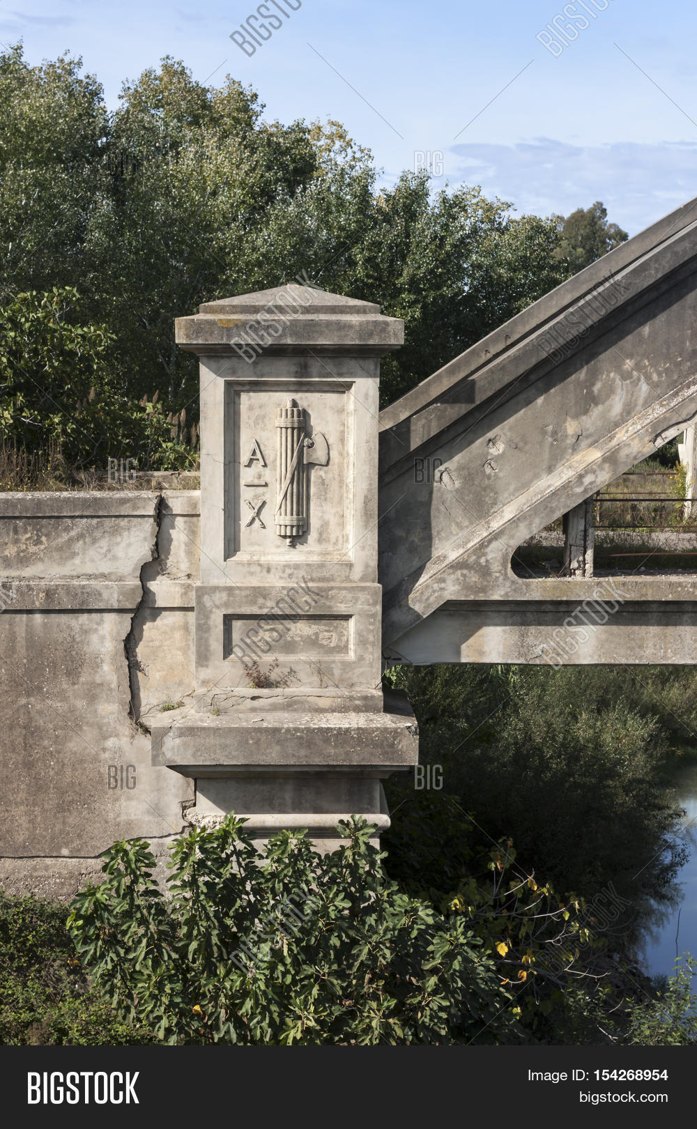 Fascist Symbol On Old Image & Photo (Free Trial) | Bigstock