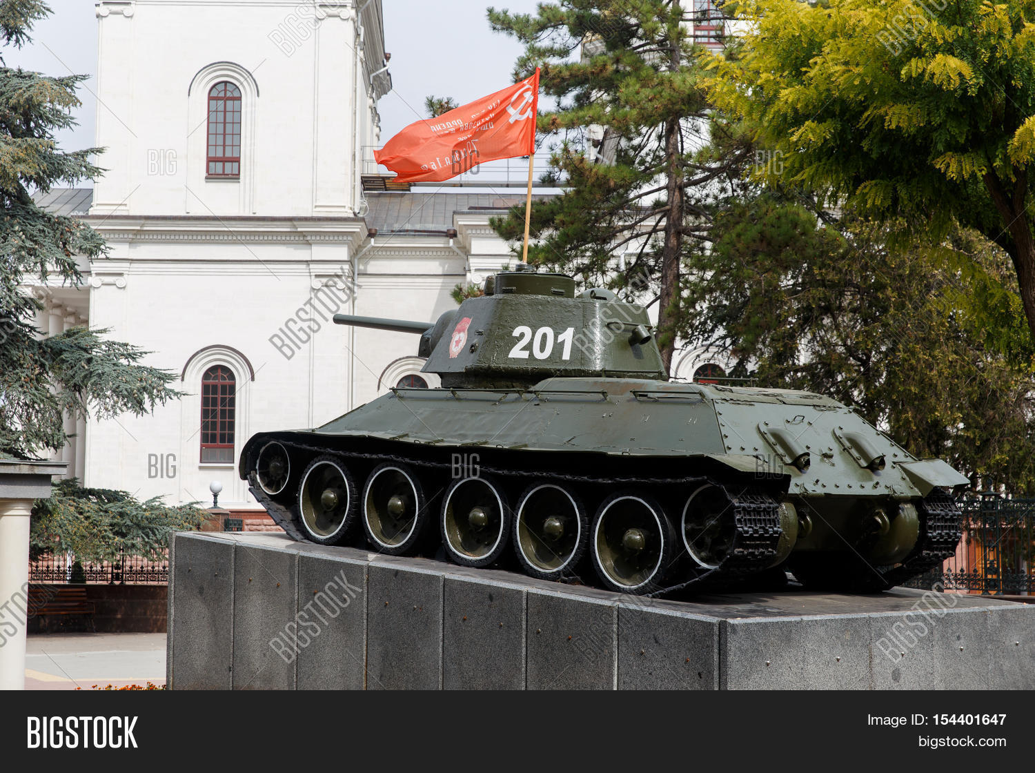 Tank Monument Image & Photo (Free Trial) | Bigstock