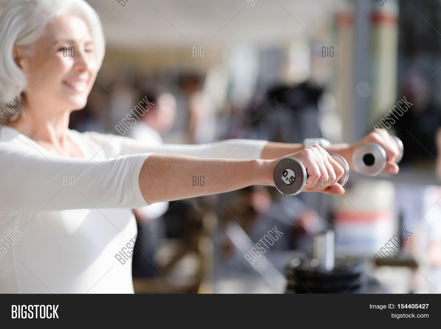 Exercise Smile. Joyful Image & Photo (Free Trial) | Bigstock