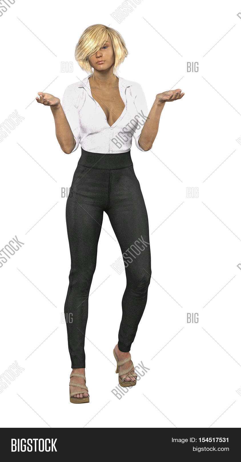 Puzzled Beautiful Image & Photo (Free Trial) | Bigstock