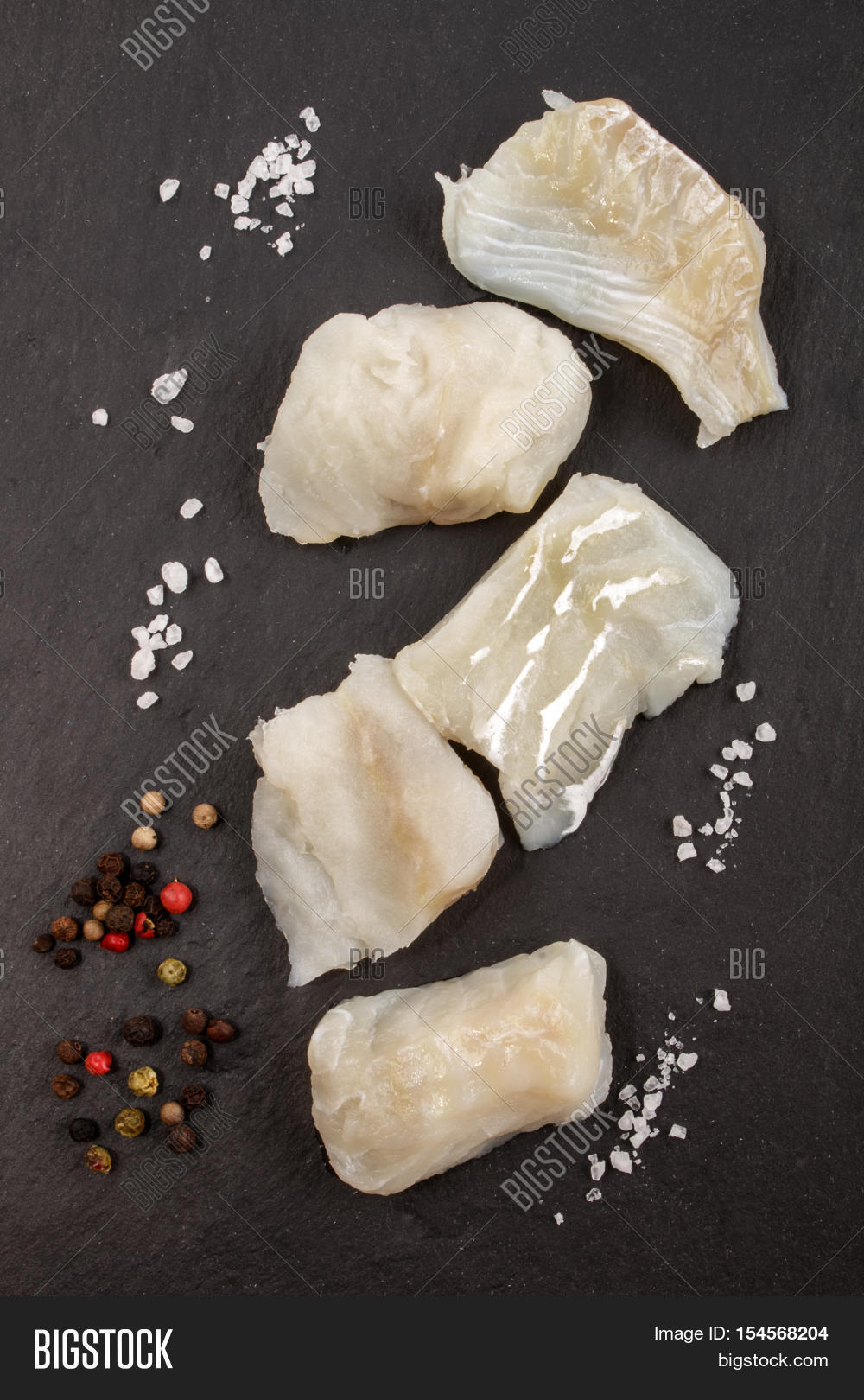 Raw Cod Chunks Coarse Image & Photo (Free Trial) | Bigstock