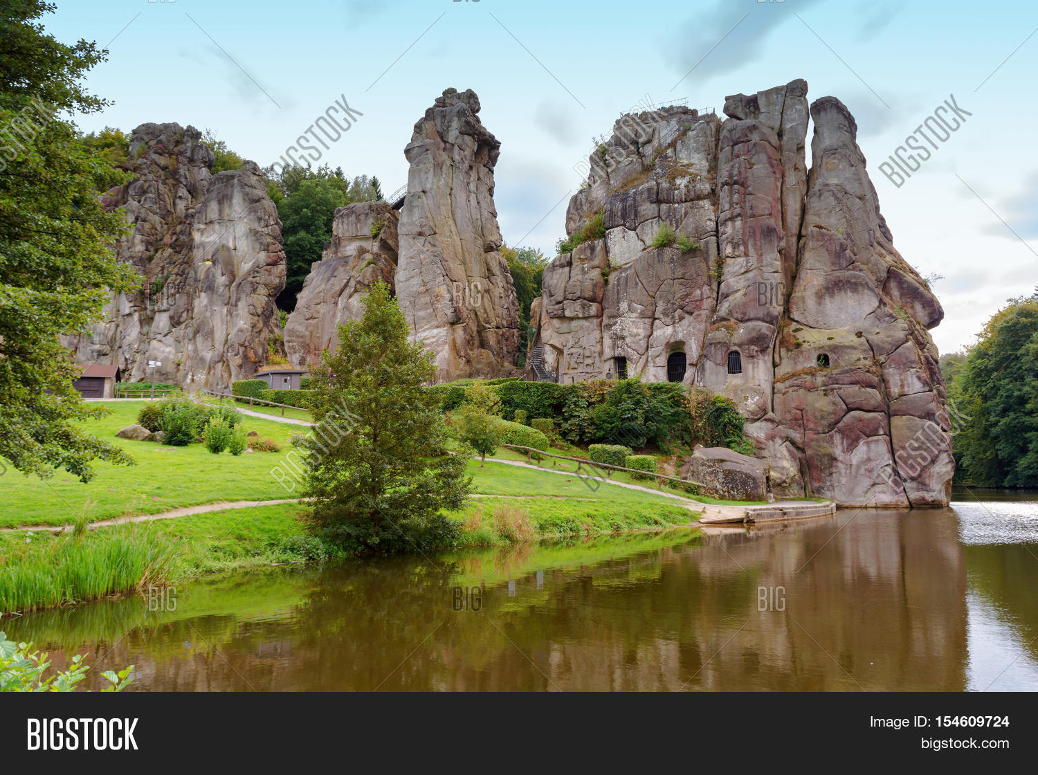 Externsteine Striking Image & Photo (Free Trial) | Bigstock