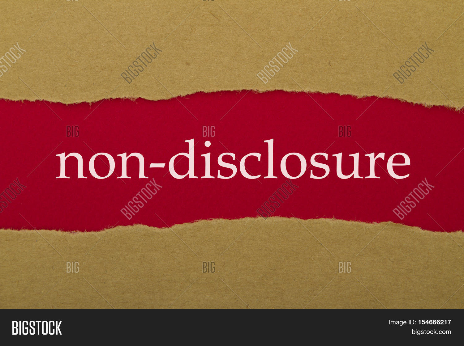 Non-Disclosure Word Image & Photo (Free Trial) | Bigstock