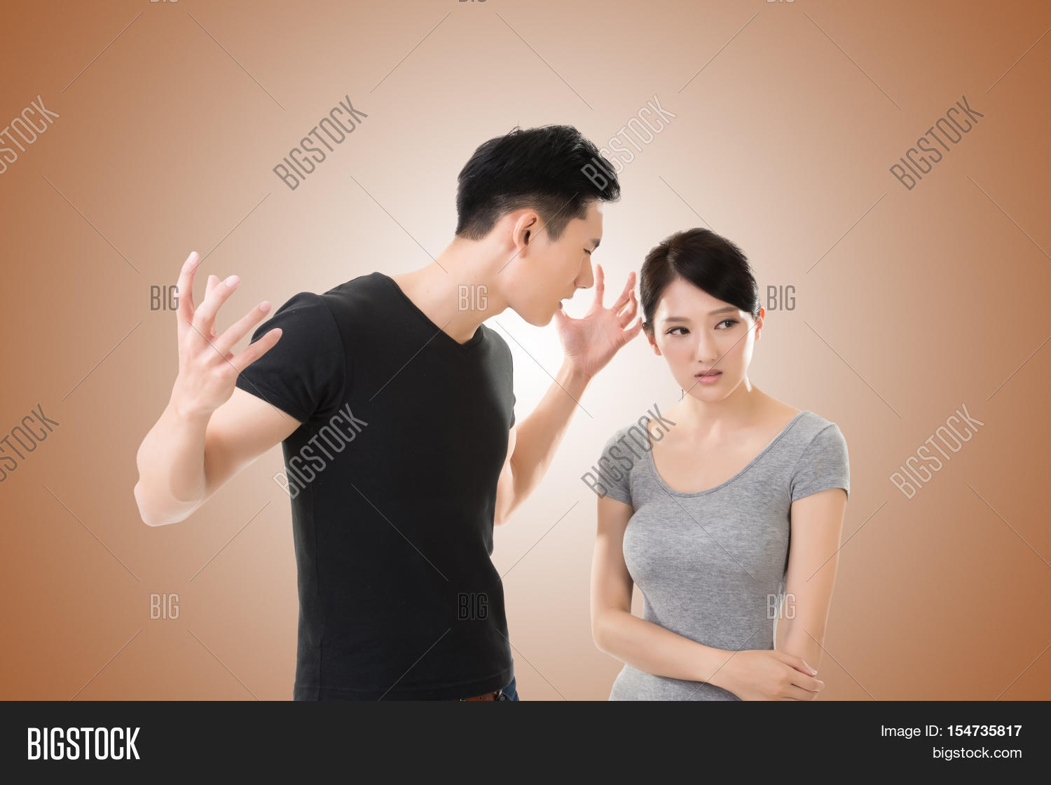 Asian Couple Argue, Image & Photo (Free Trial) | Bigstock