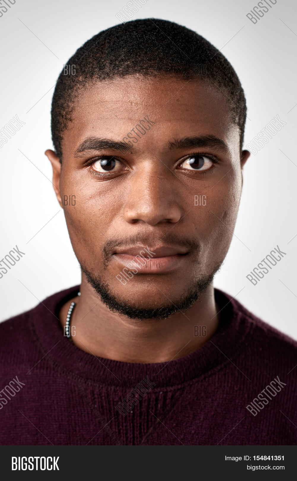 Portrait Real Black Image & Photo (Free Trial) | Bigstock