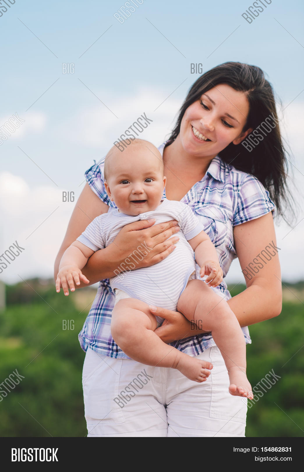 Beautiful Mother Baby Image & Photo (Free Trial) | Bigstock