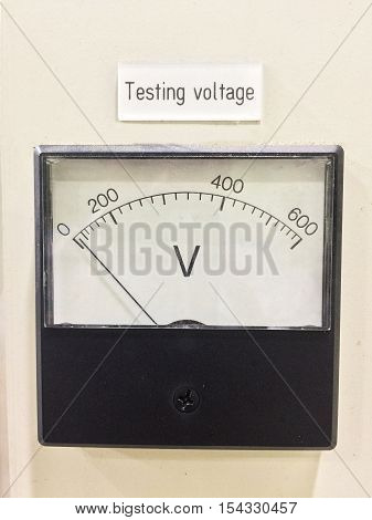 Old Style Voltmeter Image & Photo (Free Trial) | Bigstock