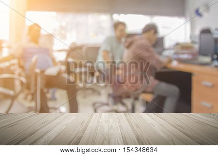 Wood Table Top Blurred Image & Photo (Free Trial) | Bigstock