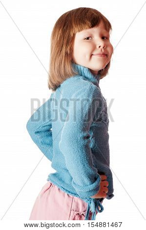 Little Girl Turned Image & Photo (Free Trial) | Bigstock