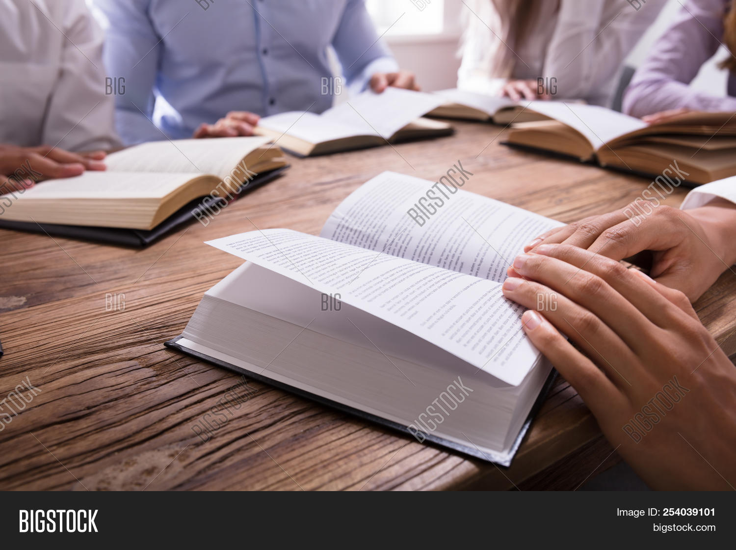 Group People Reading Image & Photo (Free Trial) | Bigstock