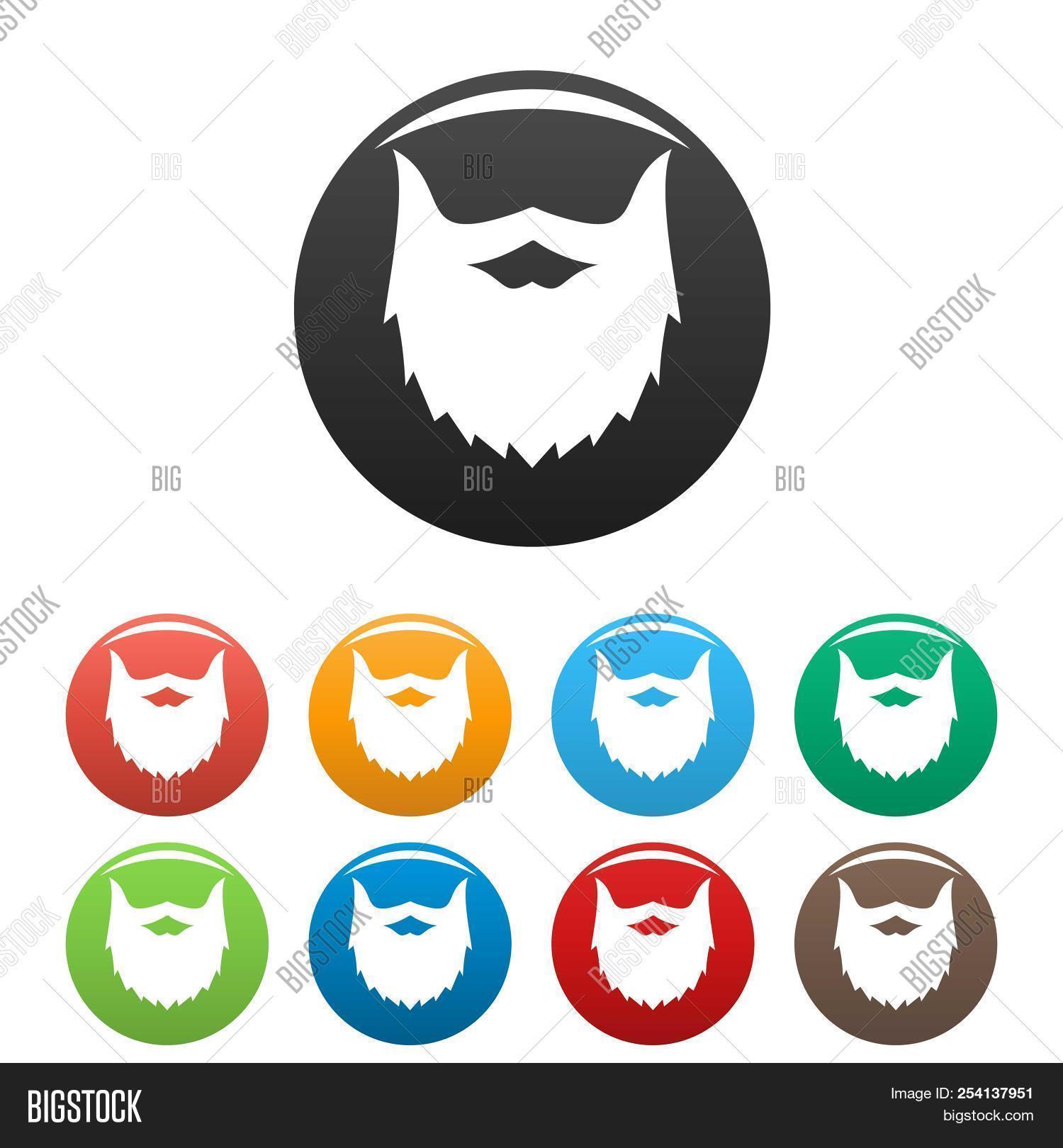 Villainous Beard Icon Image & Photo (Free Trial) | Bigstock