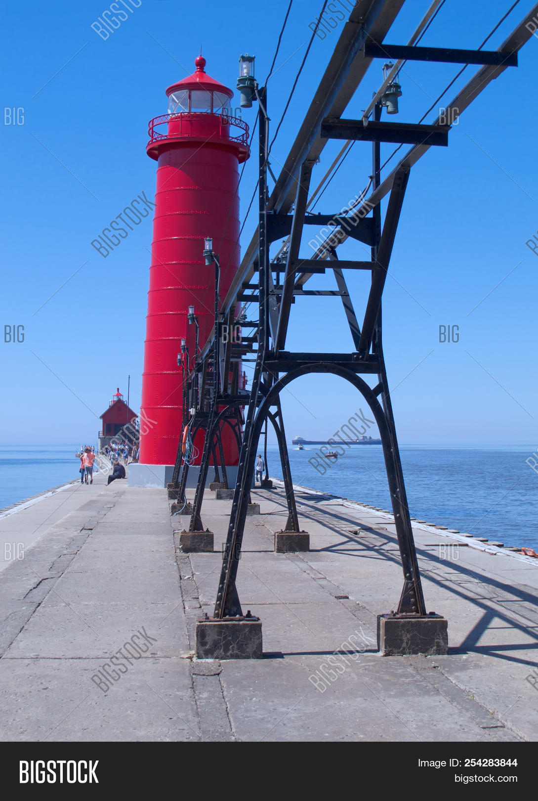 Two Lighthouses On Image & Photo (Free Trial) | Bigstock