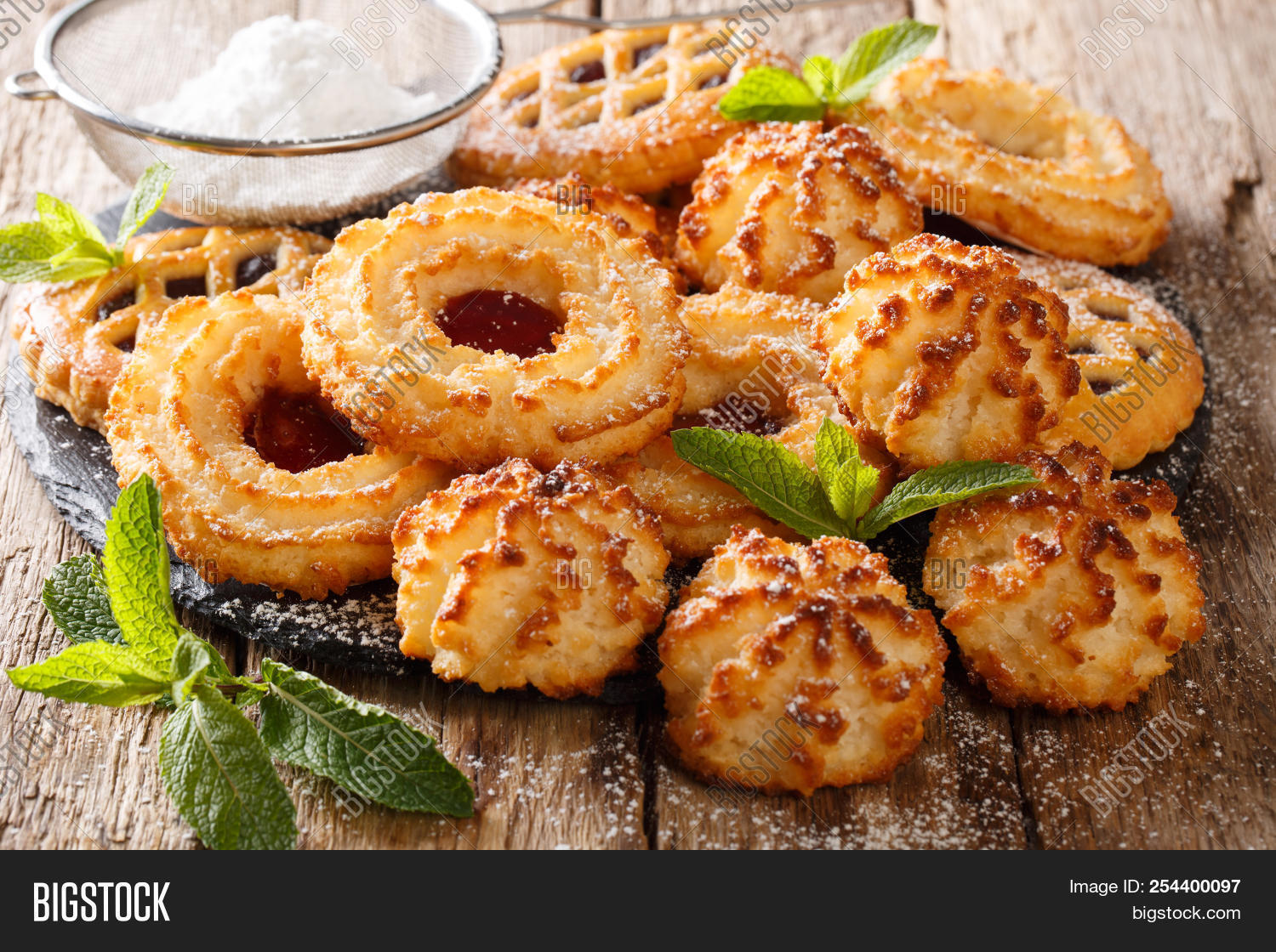 French Dessert Biscuit Image & Photo (Free Trial) | Bigstock