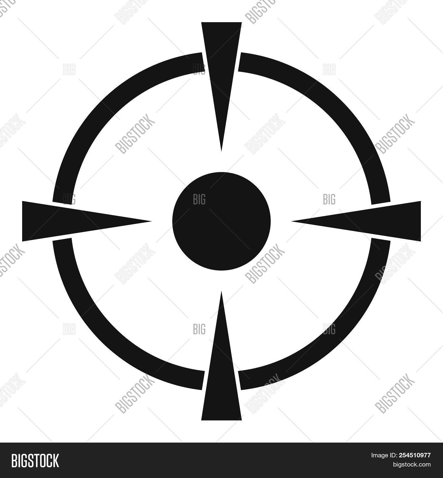 Reticle Target Icon. Image & Photo (Free Trial) | Bigstock