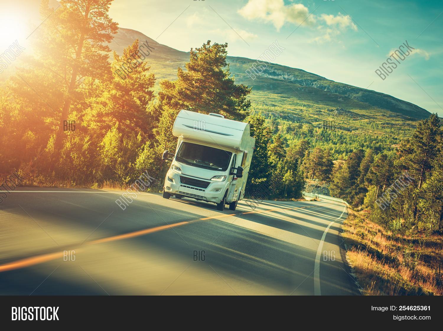 Camper Van Summer Trip Image & Photo (Free Trial) | Bigstock