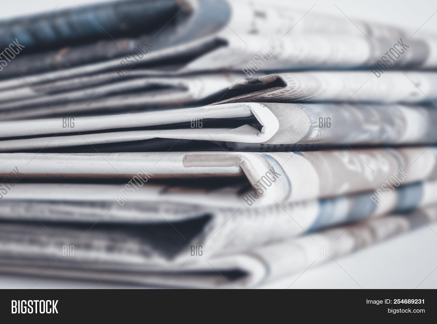 Newspapers Folded Image & Photo (Free Trial) | Bigstock