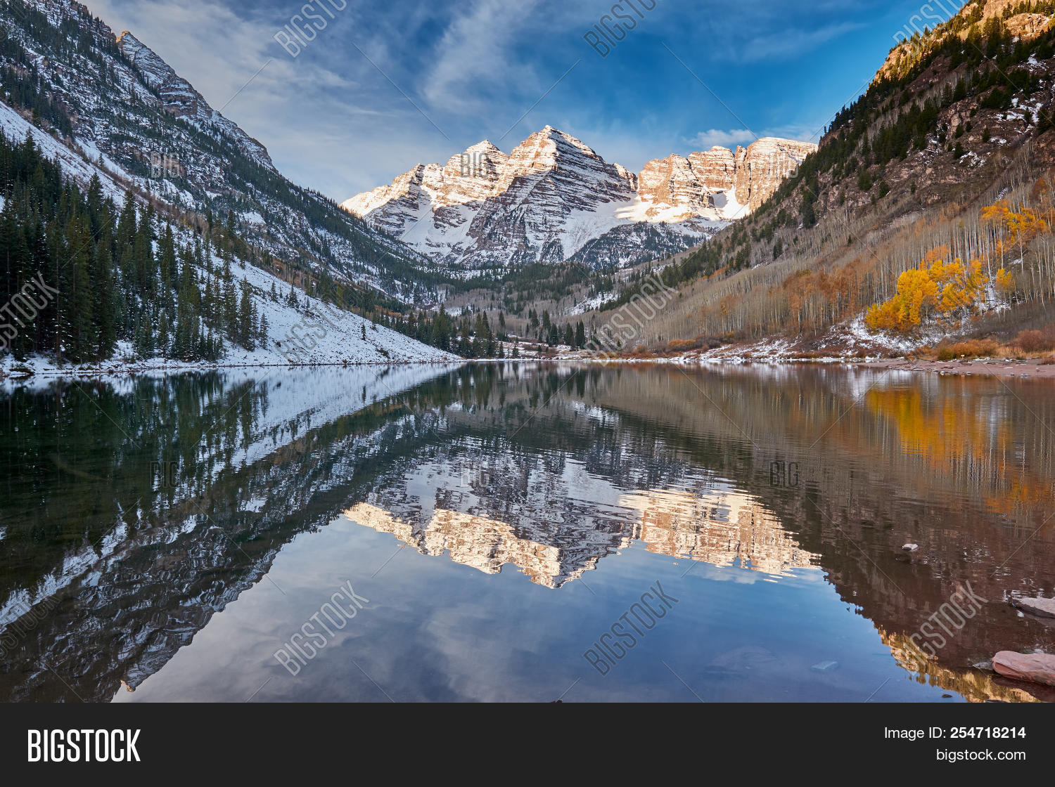 Maroon Bells Maroon Image & Photo (Free Trial) | Bigstock