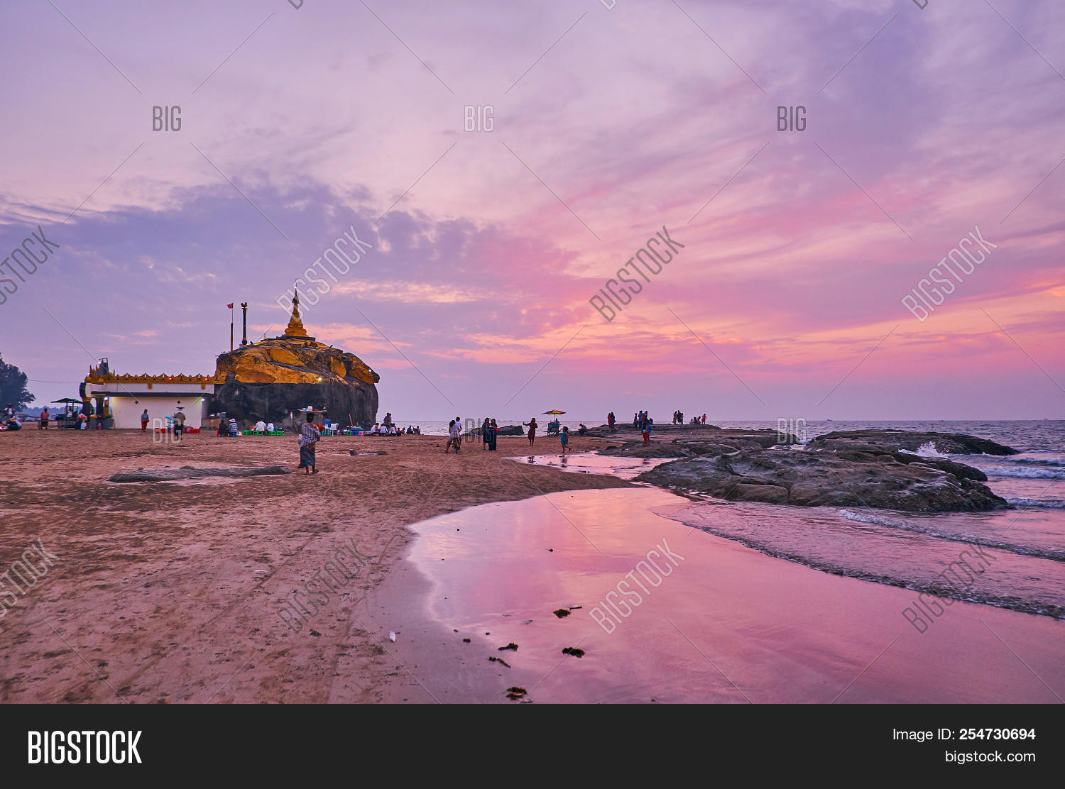 Chaung Tha, Myanmar - Image & Photo (Free Trial) | Bigstock