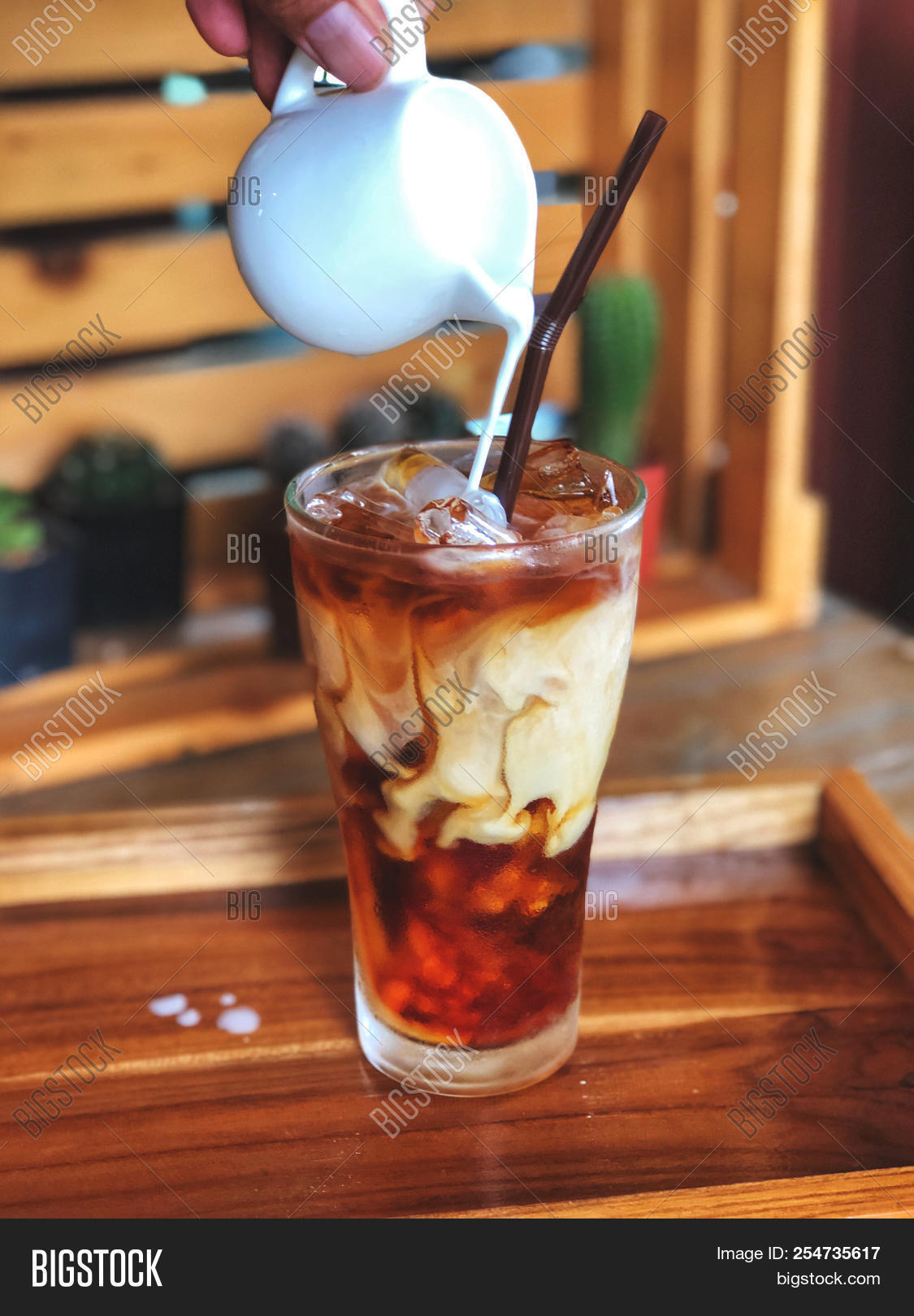 Ice Cold Brew Coffee Image & Photo (Free Trial) | Bigstock
