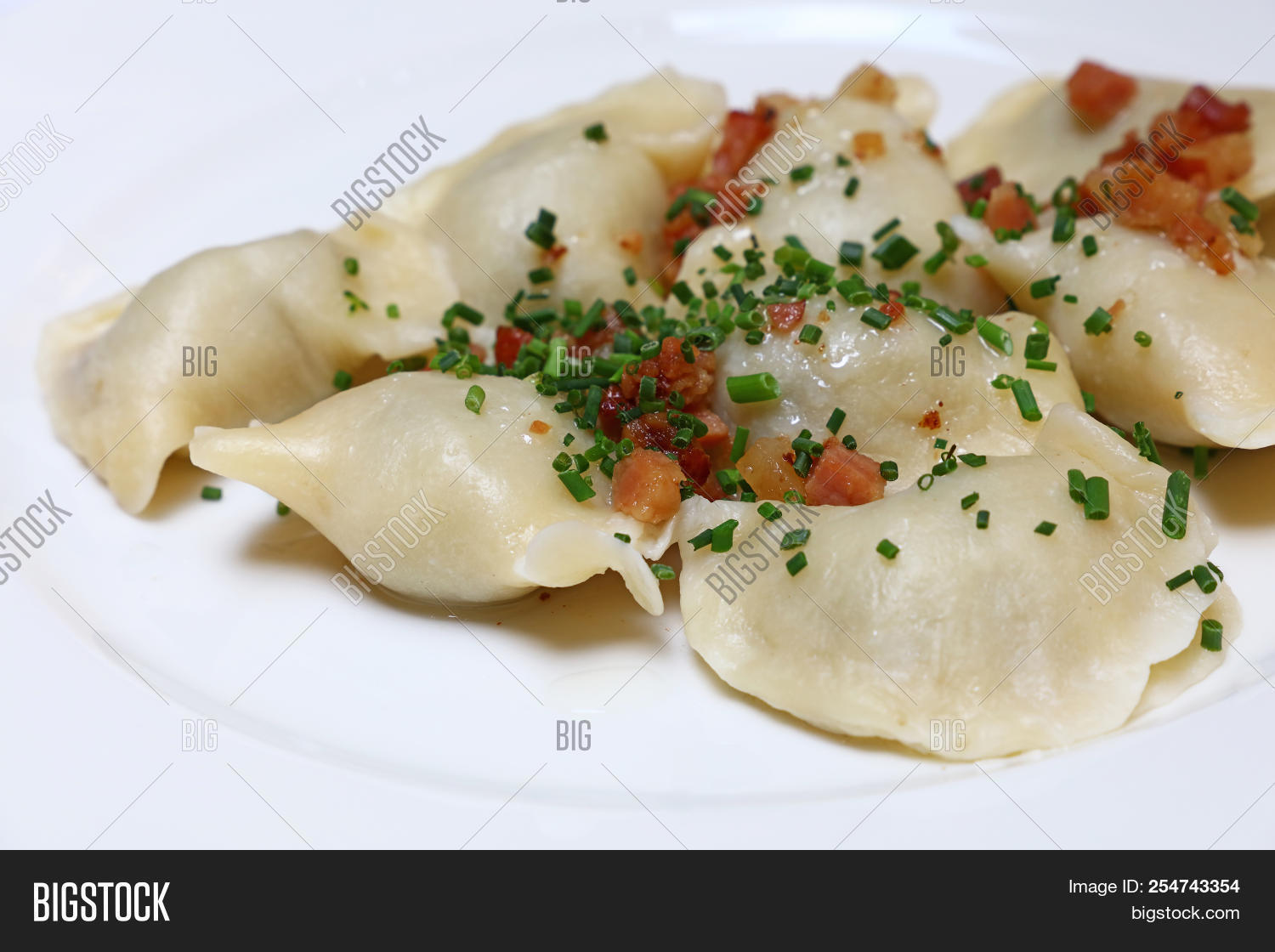 Plate Pierogi Varenyky Image & Photo (Free Trial) | Bigstock