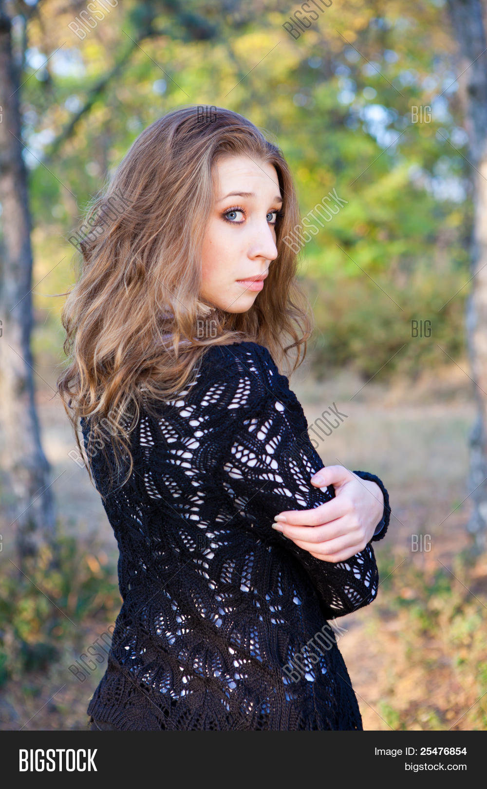 Pretty Girl Looking Image & Photo (Free Trial) | Bigstock