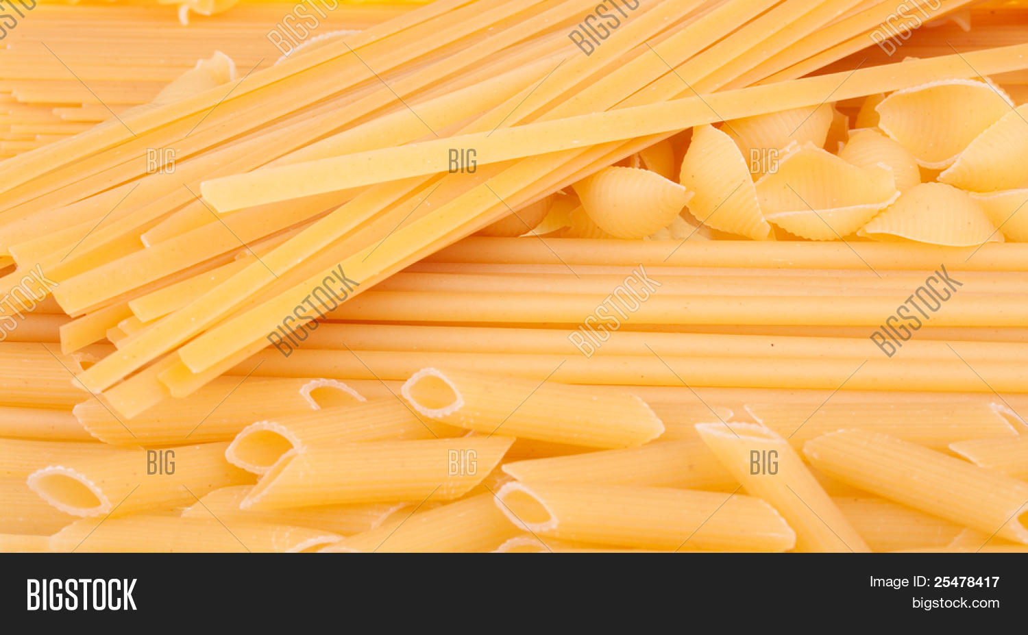 Many Types Pasta. Image & Photo (Free Trial) | Bigstock