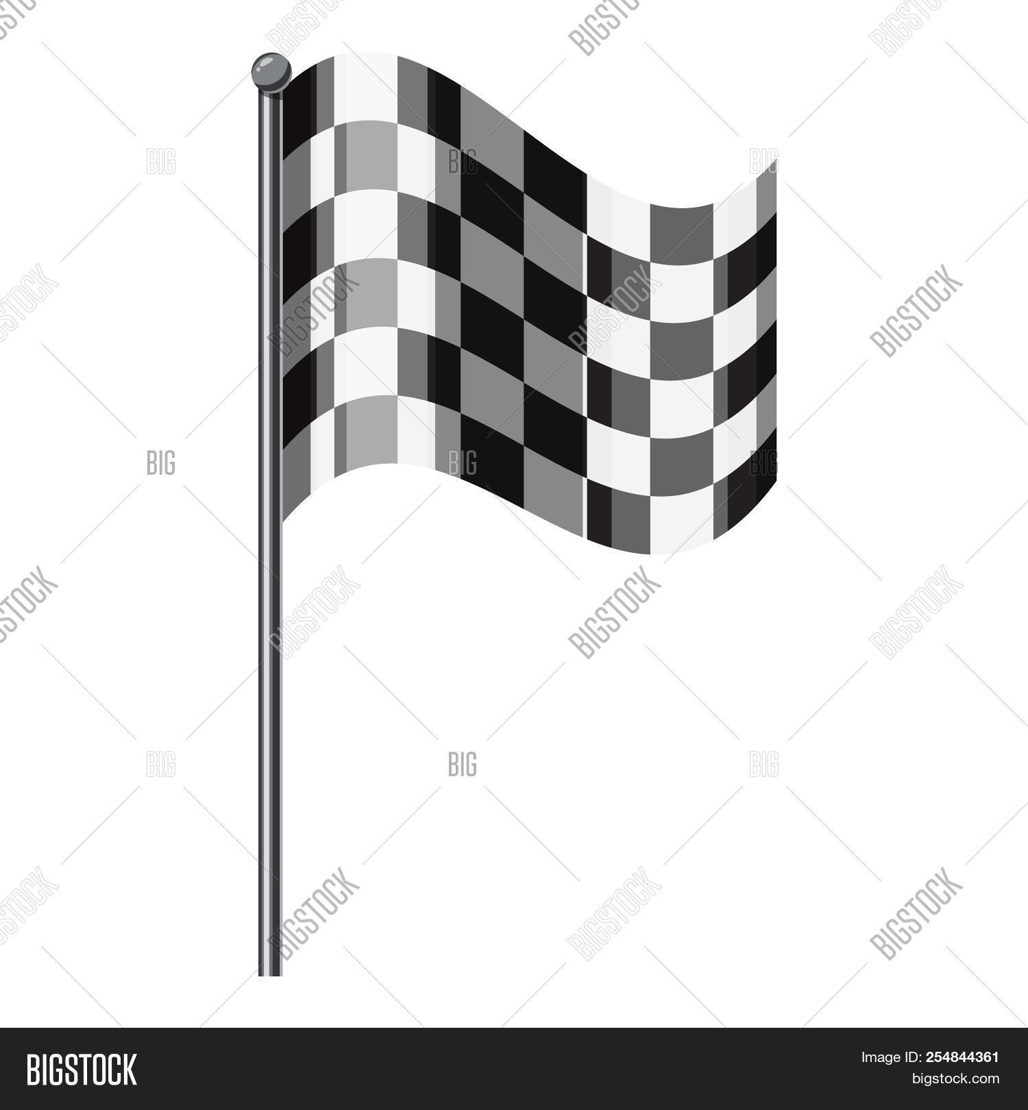 Chequered Flag Icon. Image & Photo (Free Trial) | Bigstock
