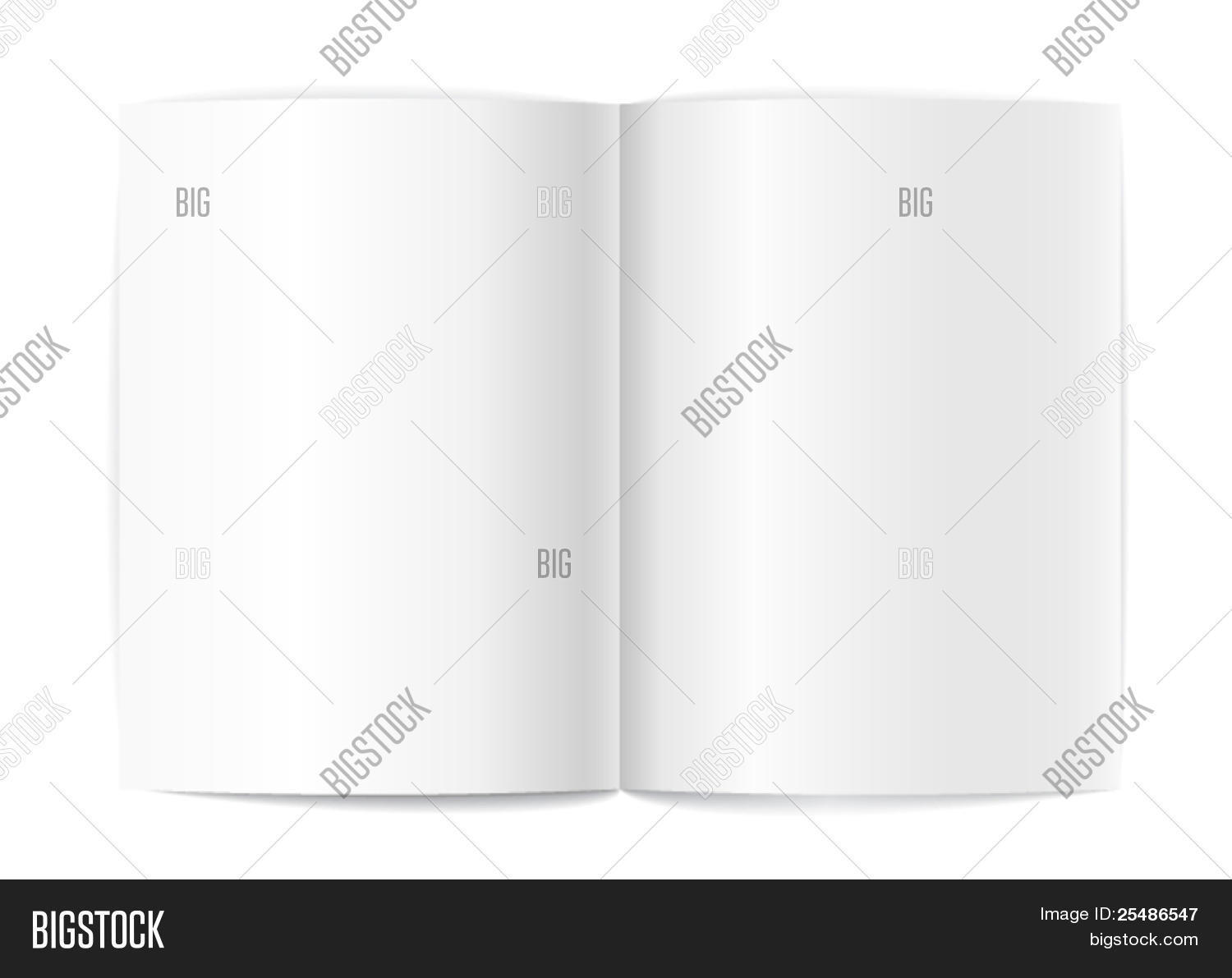 Blank Book Pages Vector & Photo (Free Trial) | Bigstock