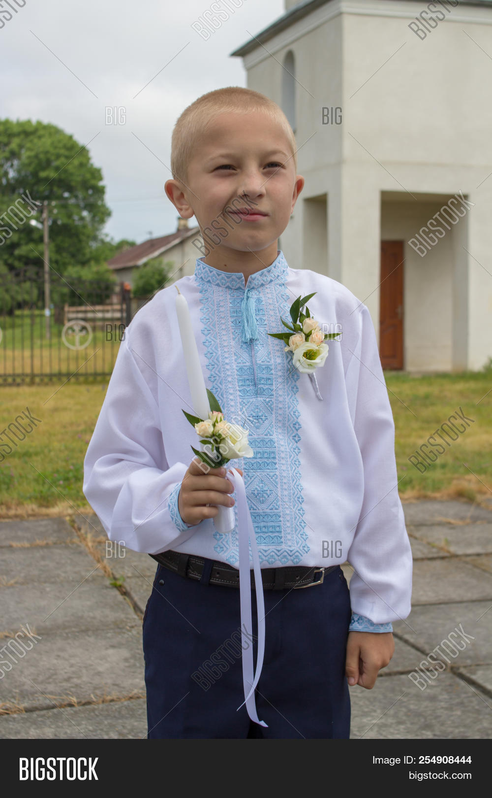 Boy First Communion, Image & Photo (Free Trial) | Bigstock