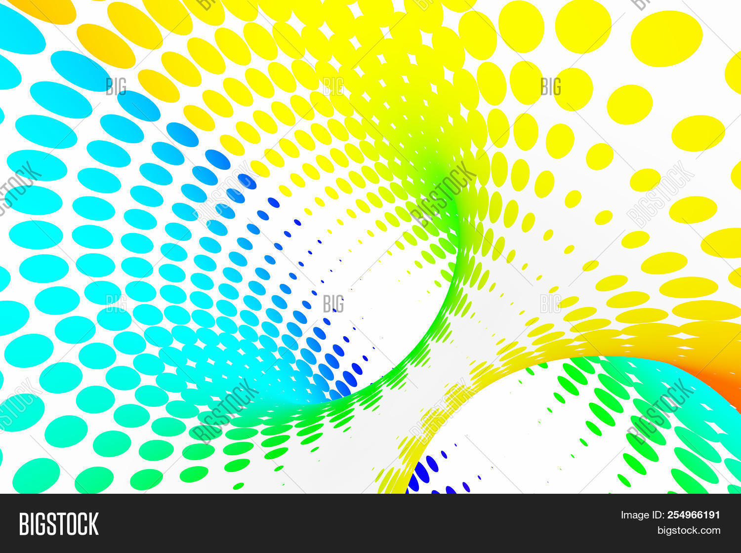 Rainbow Dotted Spiral Image & Photo (Free Trial) | Bigstock