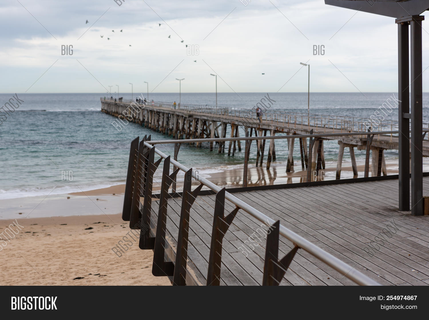 Port Noarlunga Jetty Image & Photo (Free Trial) | Bigstock