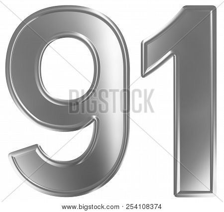 Numeral 91, Ninety One Image & Photo (Free Trial) | Bigstock