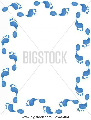 Footprint Border Image & Photo (Free Trial) | Bigstock