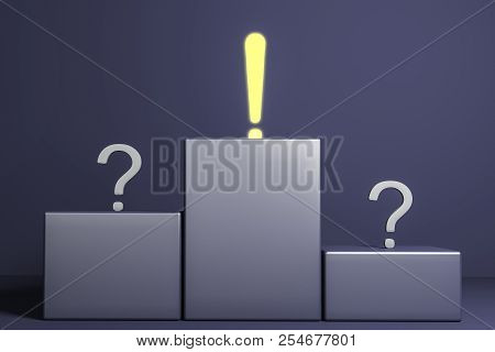 Glowing Exclamation Image & Photo (Free Trial) | Bigstock