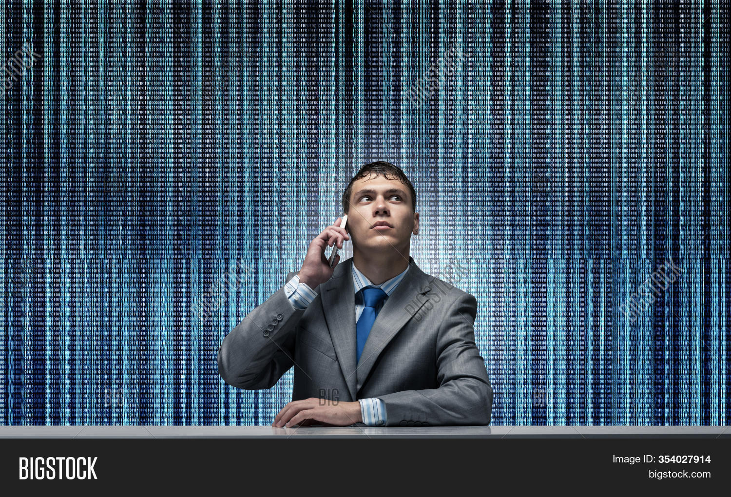 Young Man Talking On Image & Photo (Free Trial) | Bigstock