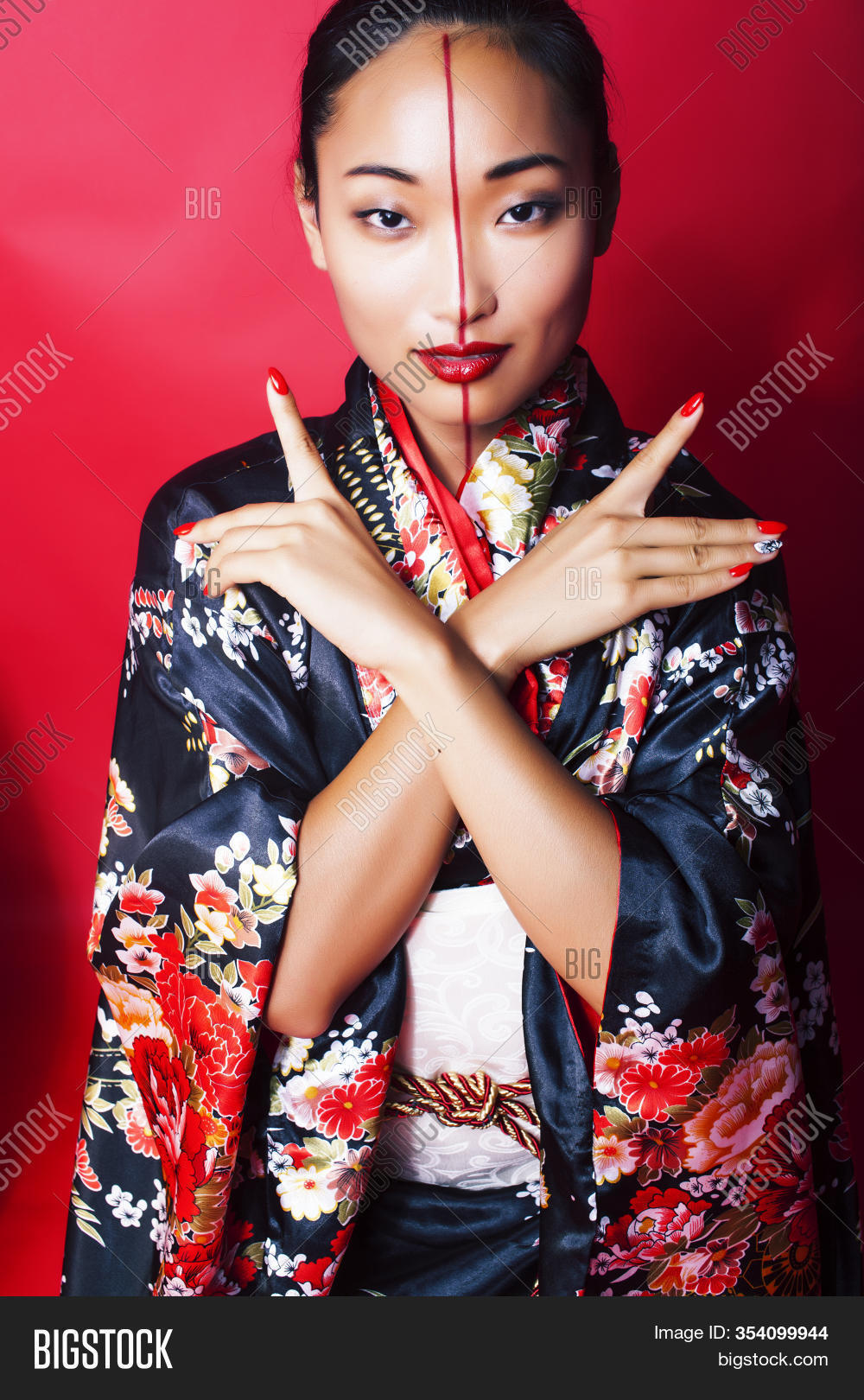 Young Pretty Geisha On Image & Photo (Free Trial) | Bigstock