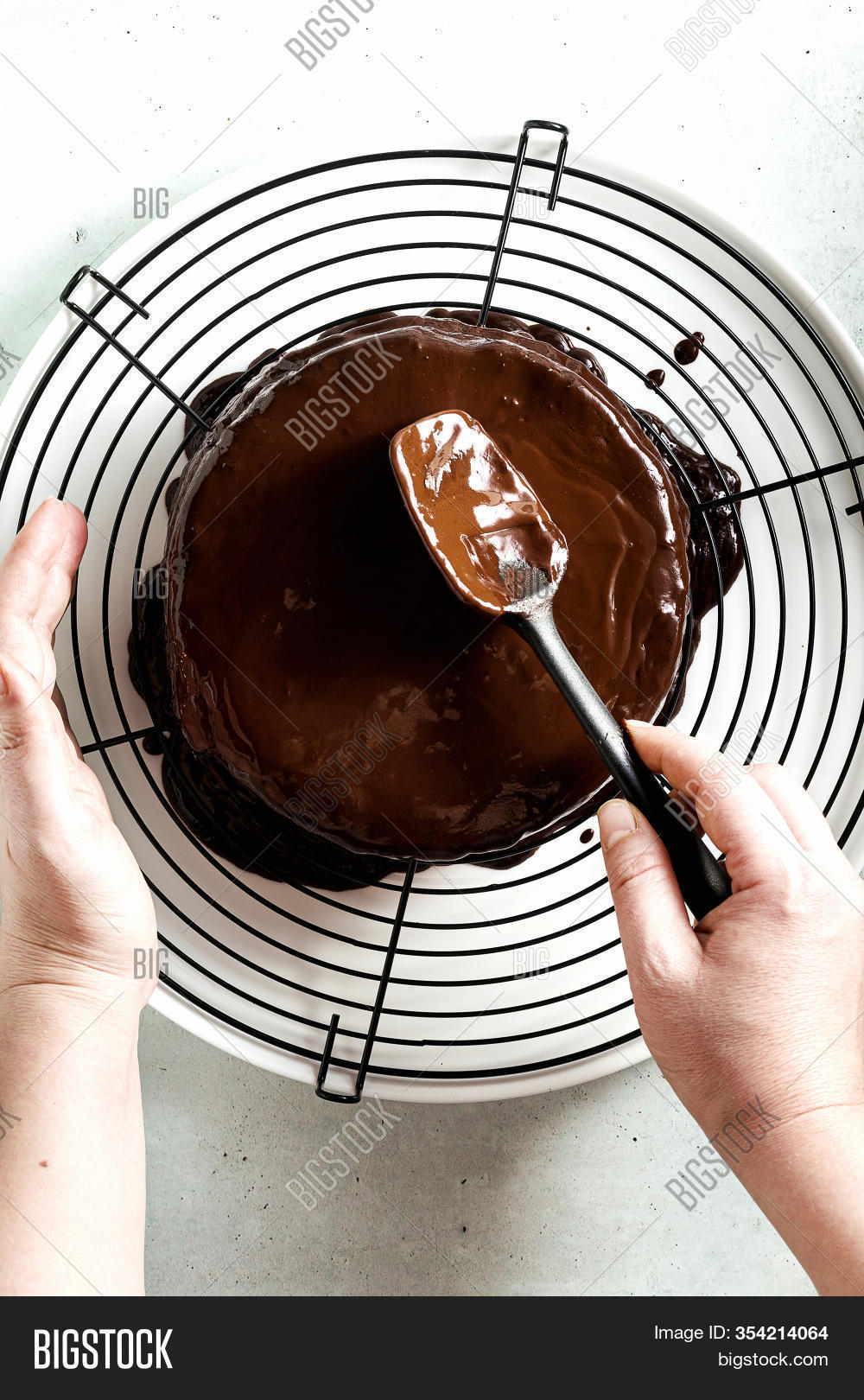 Pouring Chocolate Image & Photo (Free Trial) | Bigstock