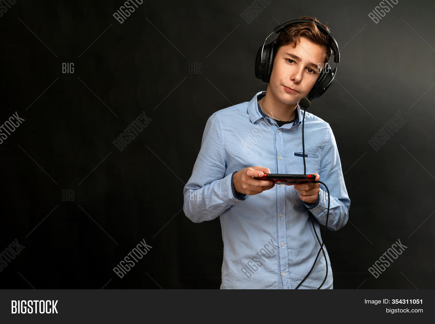 Teenage Boy Headphones Image & Photo (Free Trial) | Bigstock