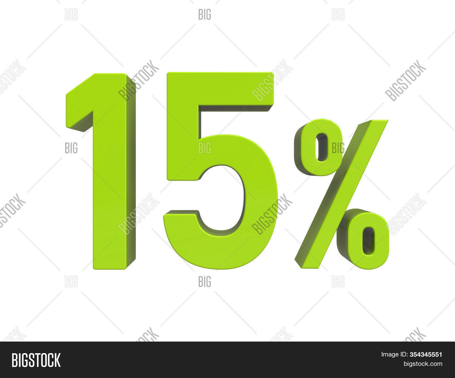 3d Render: ISOLATED 15 Image & Photo (Free Trial) | Bigstock