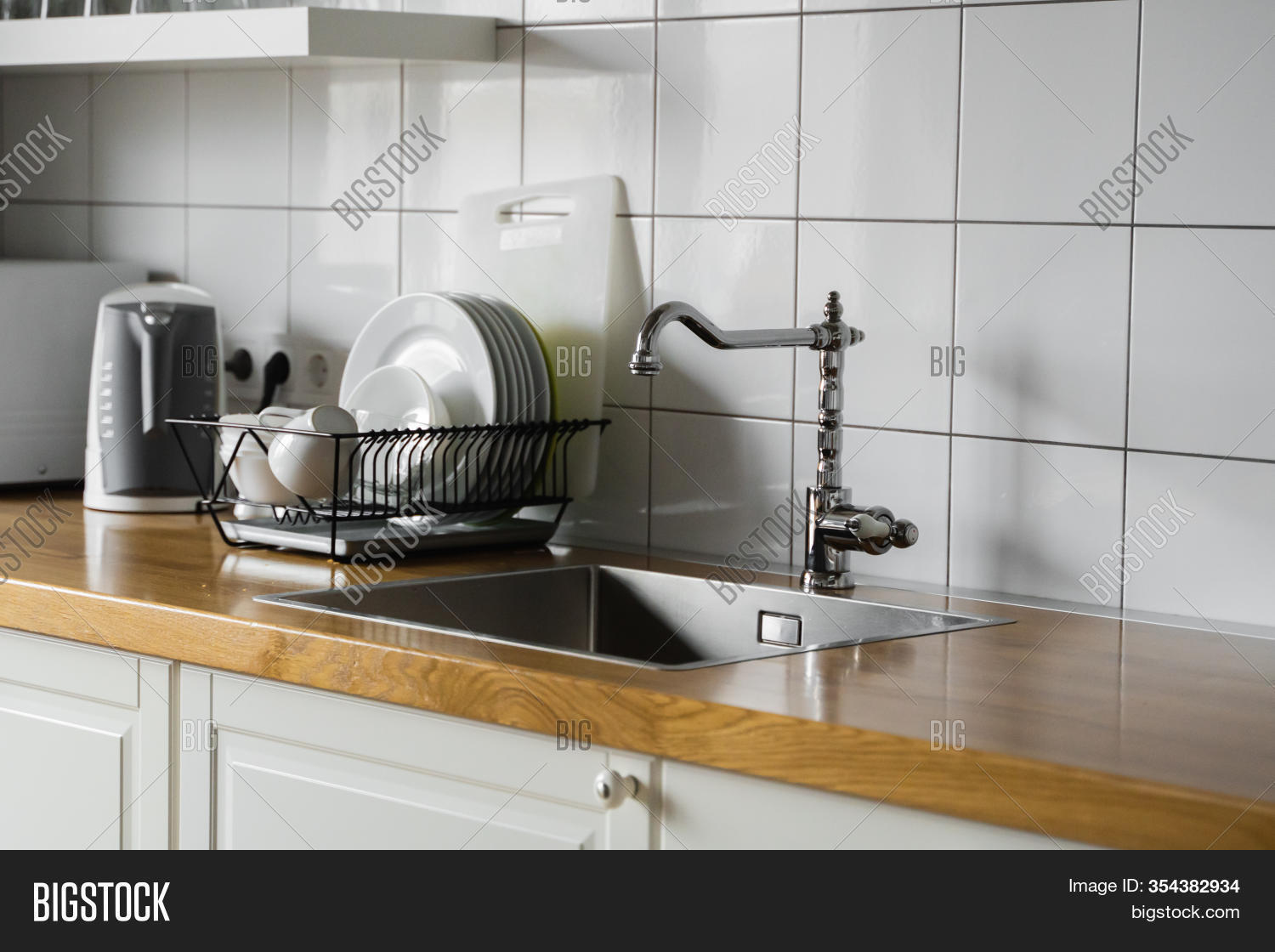 Kitchen Sink Faucet. Image & Photo (Free Trial) | Bigstock