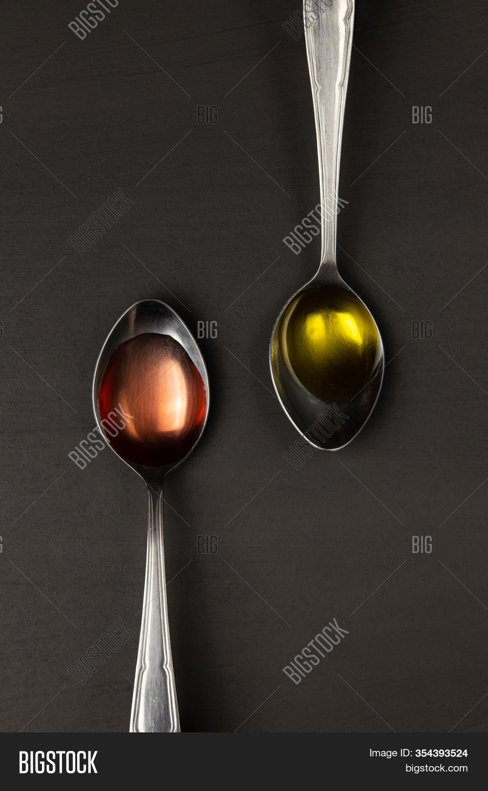Two Metal Spoons Extra Image & Photo (Free Trial) | Bigstock